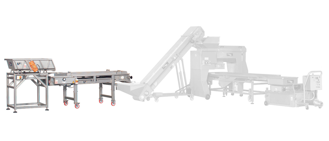 Grape Sorting Tables | Prospero Equipment Corp. Grape Sorting Tables | Prospero Equipment Corp.